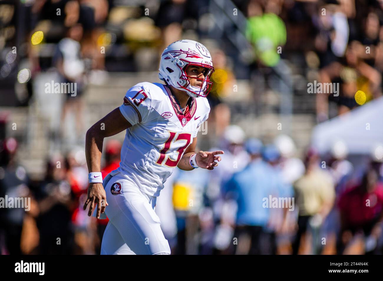 Winston-Salem, NC, USA. 28th Oct, 2023. Florida State Seminoles ...