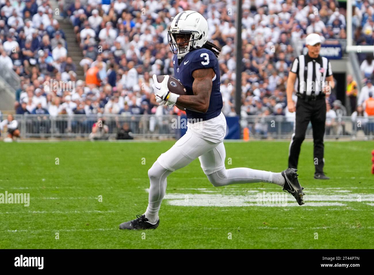 UNIVERSITY PARK, PA - OCTOBER 28: Penn State Nittany Lions Wide ...