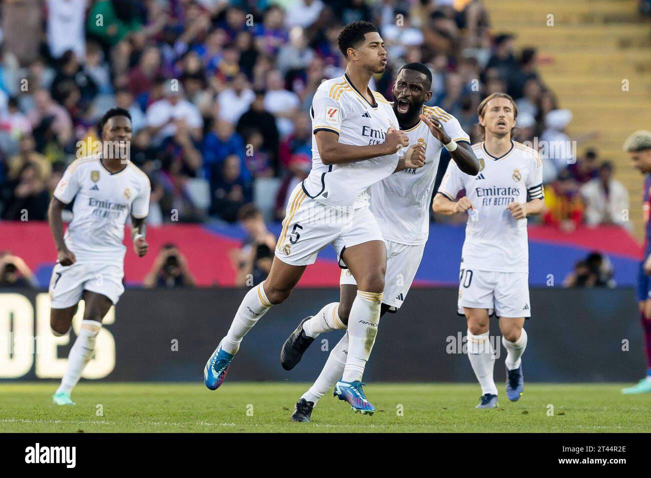 Barcelona, Spain. 28th Oct, 2023. BARCELONA, SPAIN - OCTOBER 28: Jude ...