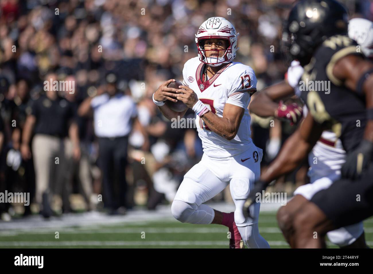 October 28, 2023: Florida State Seminoles quarterback Jordan Travis (13 ...