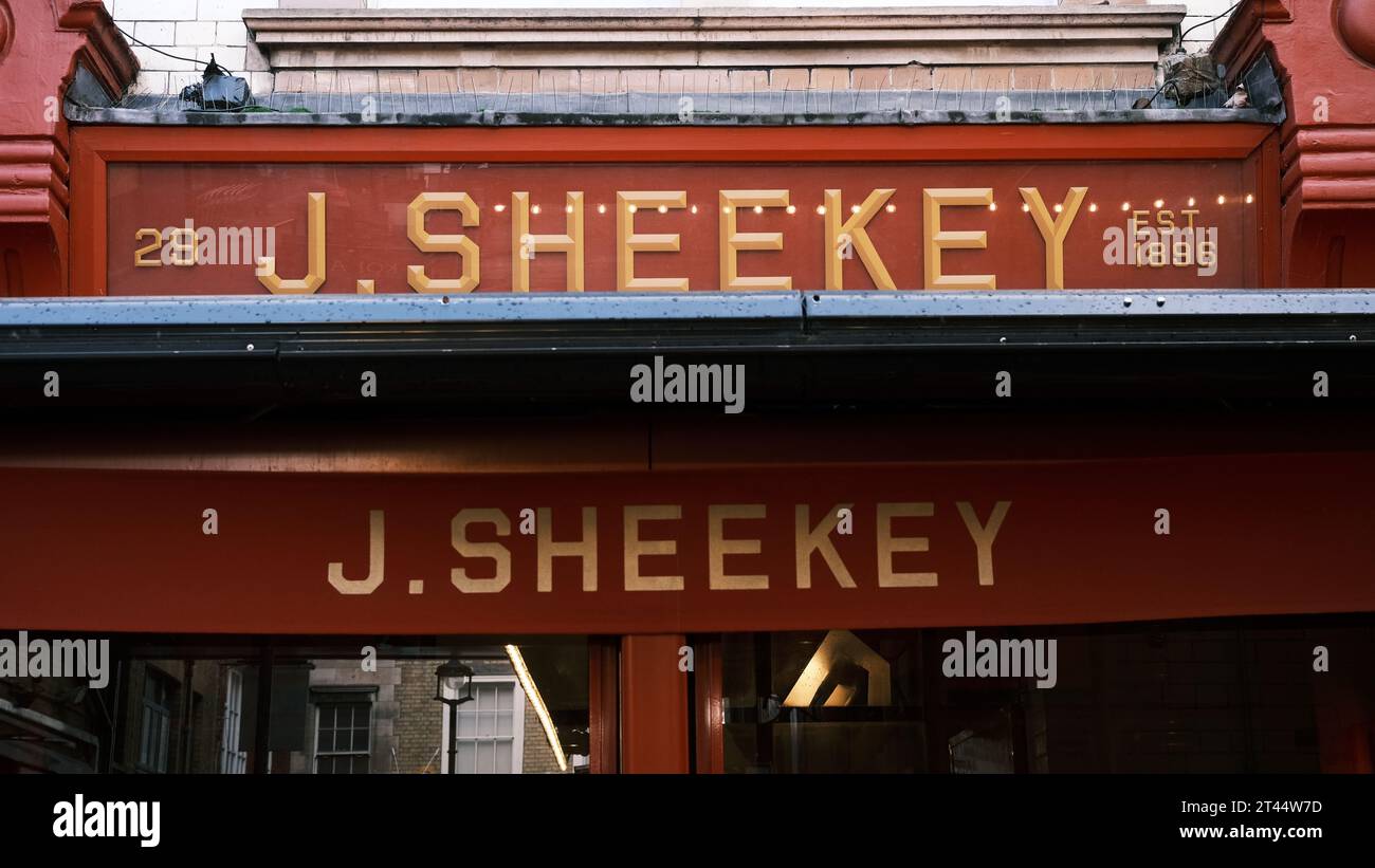 Sheekey hi-res stock photography and images - Alamy