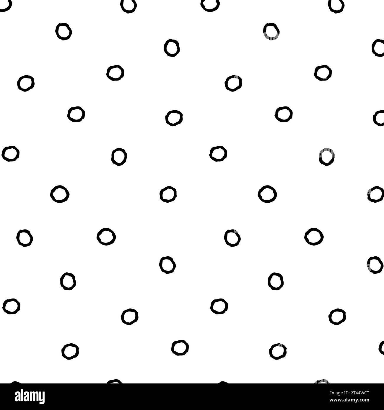 Abstract pattern, doodle circles on a transparent background ...