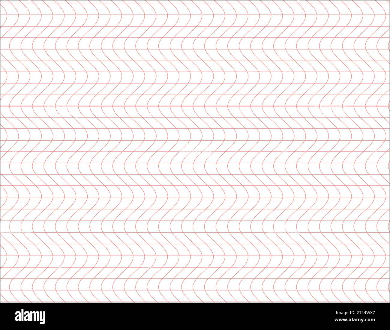 Seamless symmetrical pattern. Abstract waves. Monochrome background ...