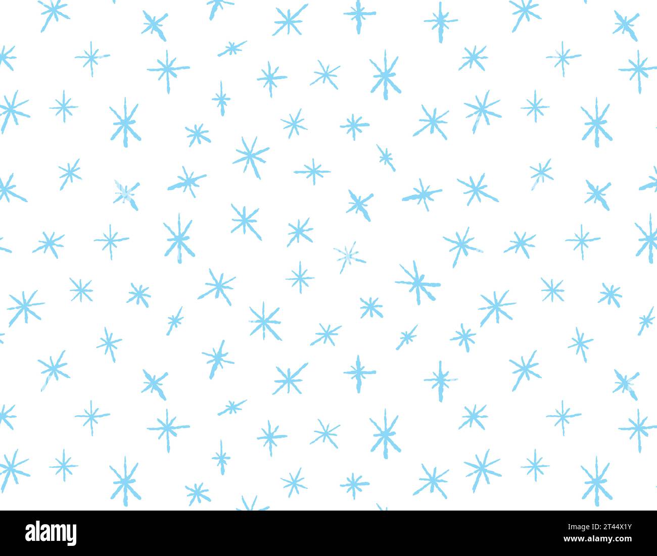 Seamless pattern of snowflakes, winter background. Vector graphics ...