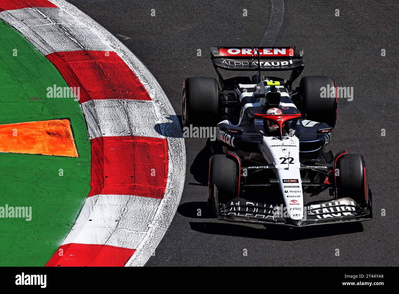 Mexico City, Mexico. 28th Oct, 2023. Yuki Tsunoda (JPN) AlphaTauri AT04. Formula 1 World ...