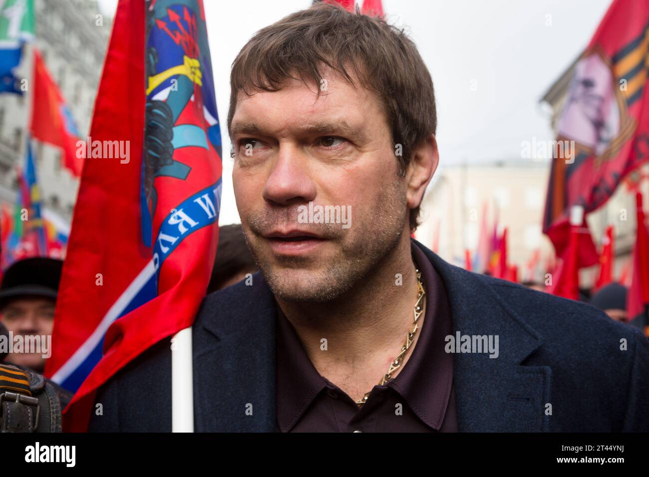 Moscow, Russia. 21st of February, 2015 Former candidate in the 2014 ...