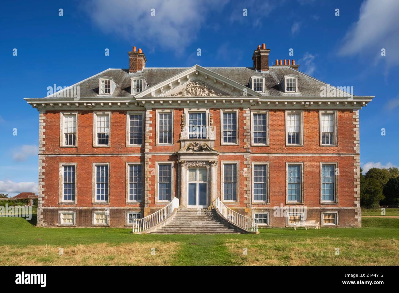 England, West Sussex, Harting, Uppark House, Exterior View Stock Photo ...