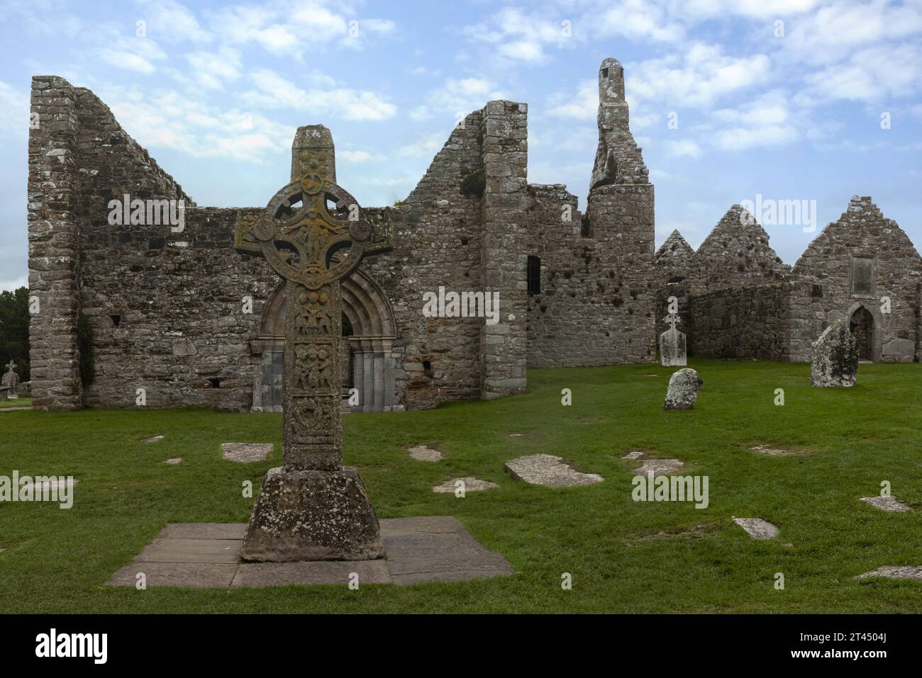 Clonmacnoise is an early monastic settlement founded in the 6th century ...