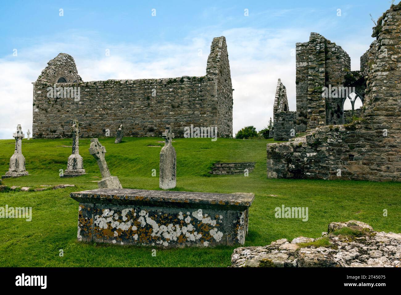 Clonmacnoise is an early monastic settlement founded in the 6th century ...