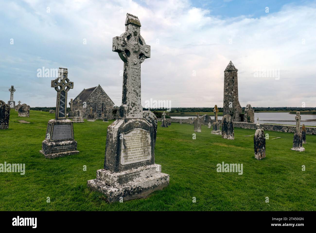 Clonmacnoise is an early monastic settlement founded in the 6th century ...
