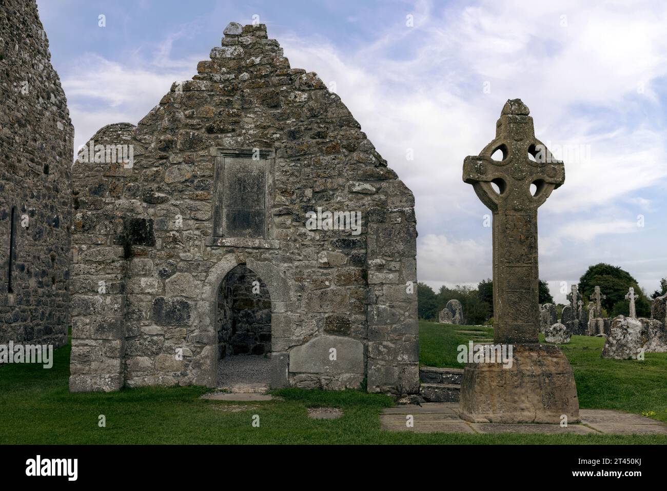 Clonmacnoise is an early monastic settlement founded in the 6th century ...