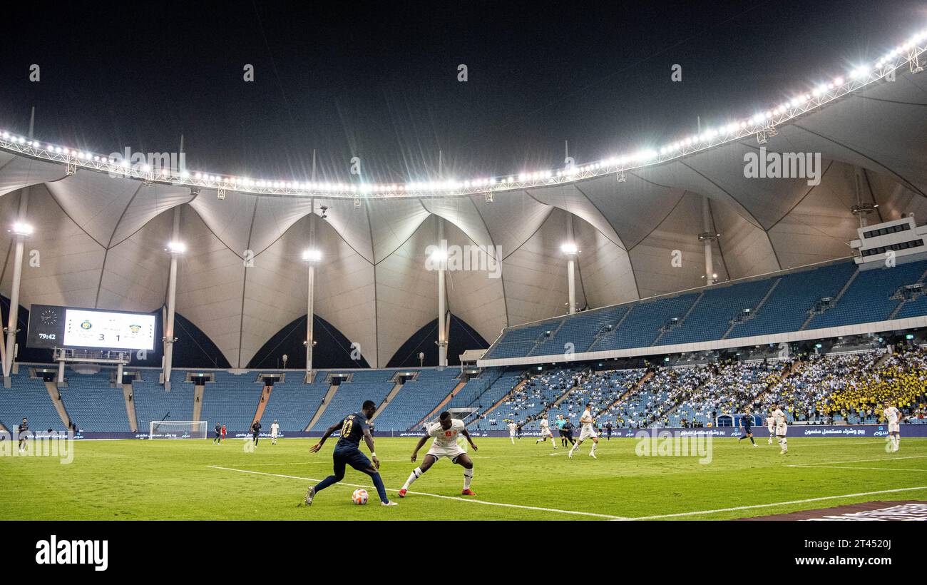 Said Mane of Al-Nassr FC in action during their Match Day 11 of the ...