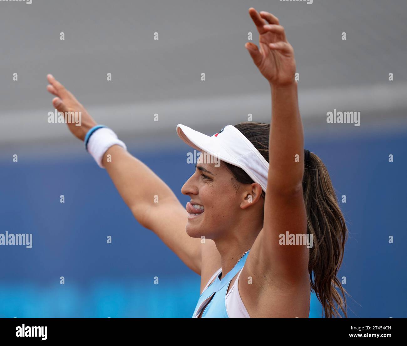 Santiago, Chile. 28th Oct, 2023. Argentina's Maria Lourdes Carle ...