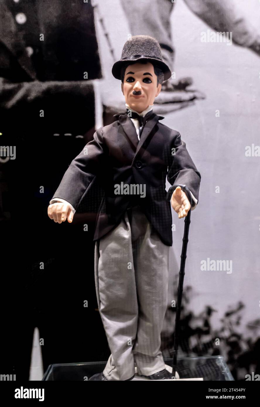 Charlie chaplin toy hi-res stock photography and images - Alamy
