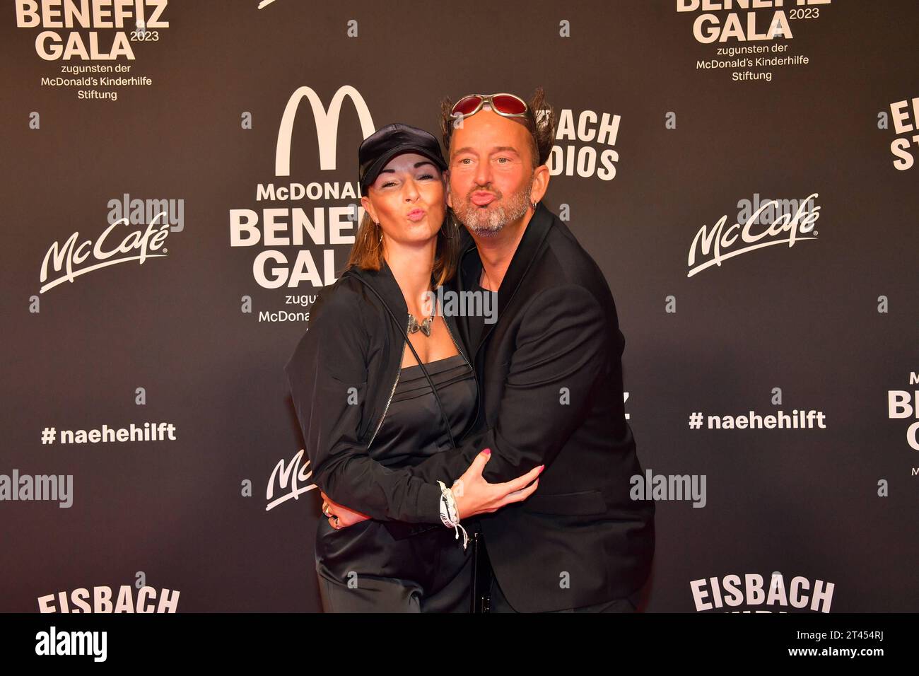 Tom Lehel mit Begleitung/MC DonaldÂ s Benefiz Gala 2023 zugunsten der ...