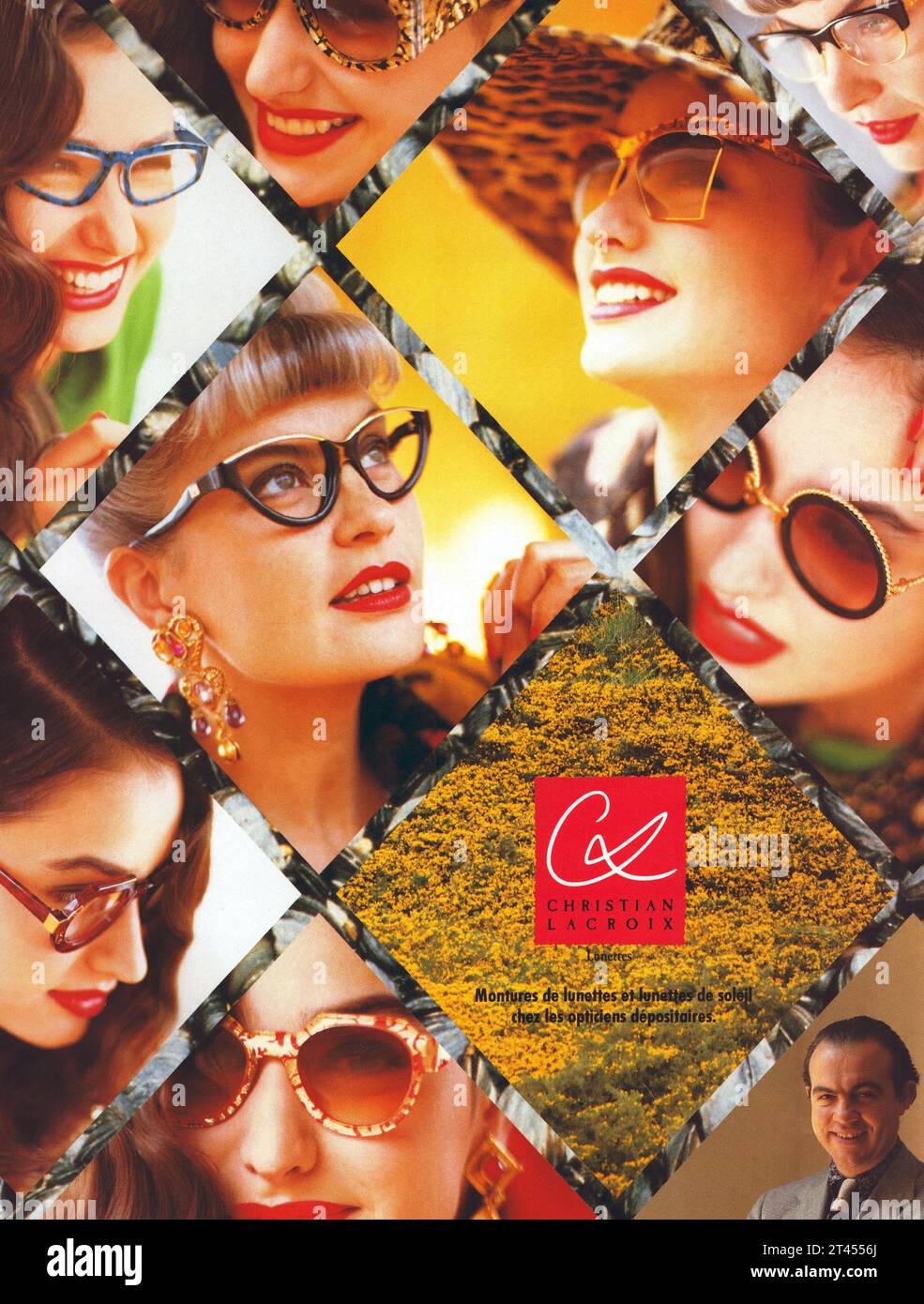 Christian Lacroix lunettes Christian Lacroix eyeglasses vintage ...