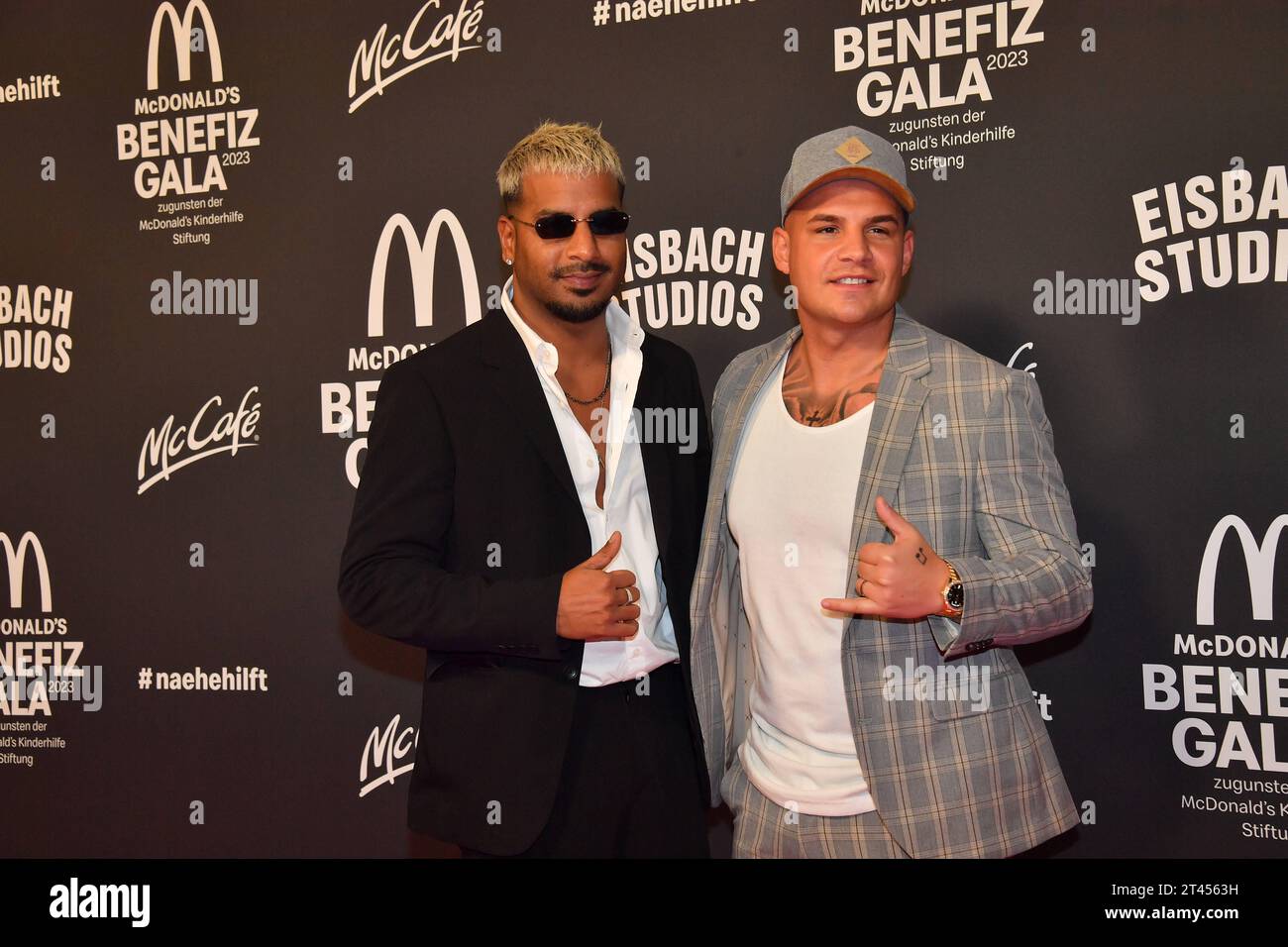 Orry Jackson und Pietro Lombardi/MC DonaldÂ s Benefiz Gala 2023 ...