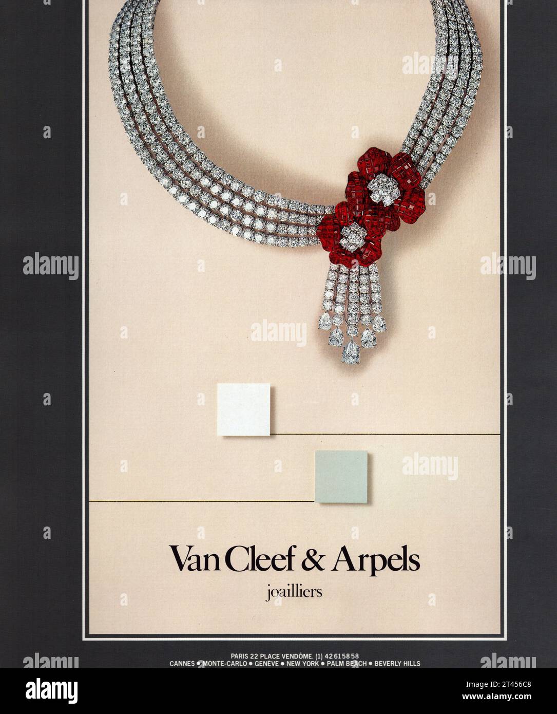Van Cleef & Arpels diamond necklace Van Cleef & Arpels joilliers Van ...