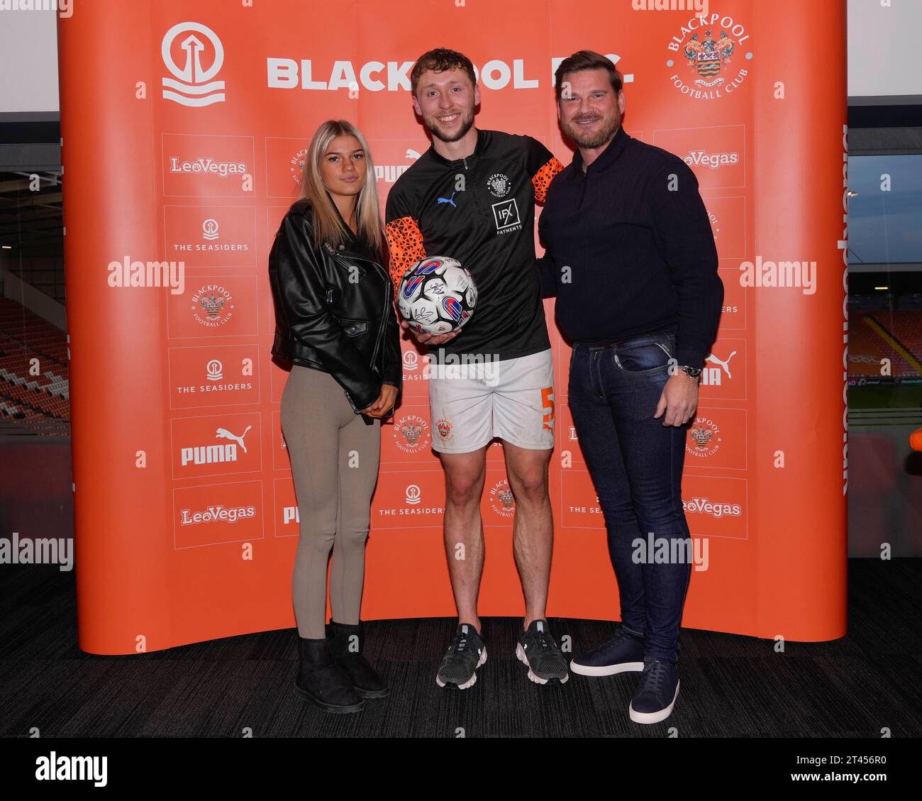 during the Sky Bet League 1 match Blackpool vs Peterborough United at ...