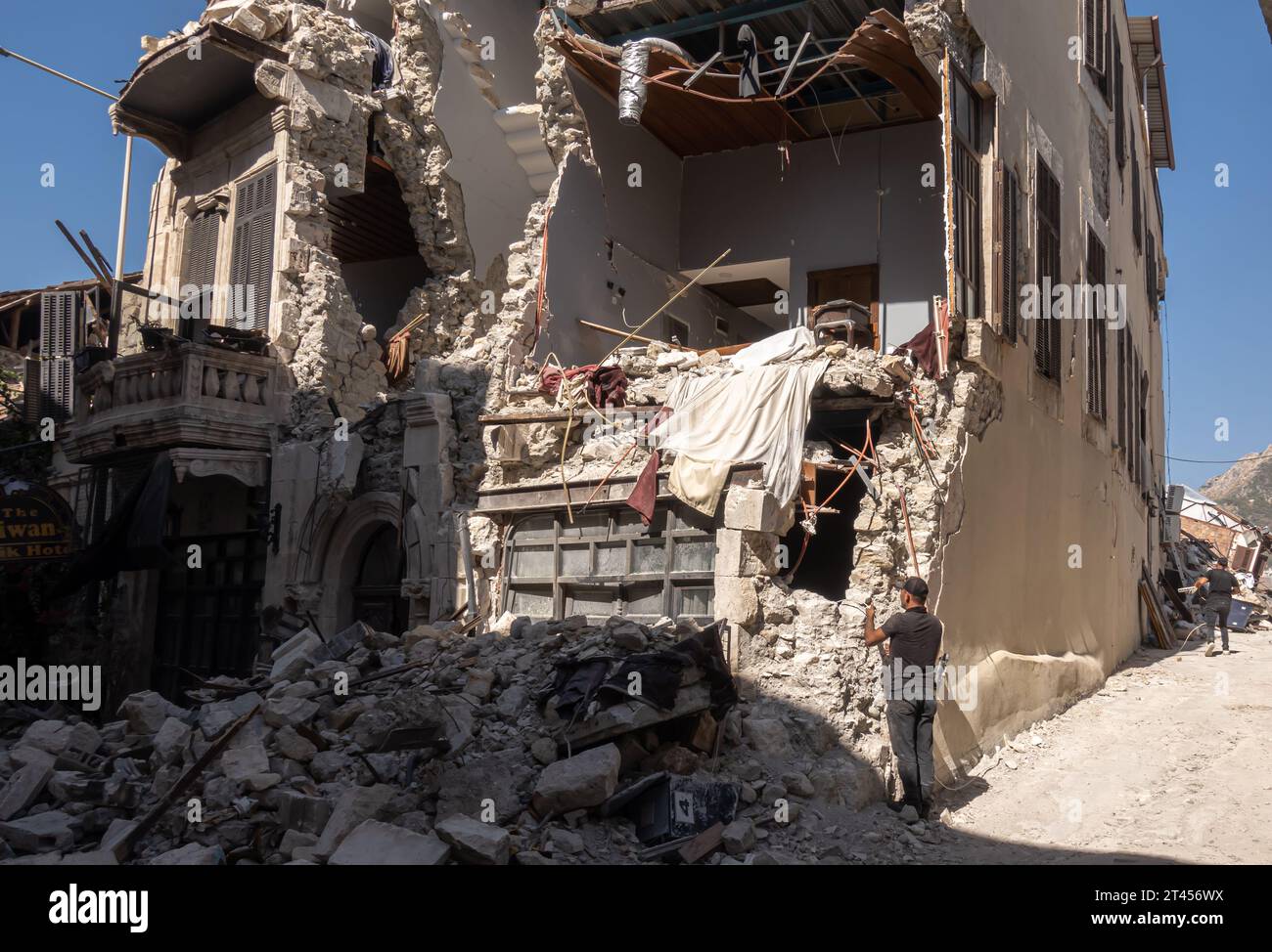 Turkish earthquake 2023 damage: historic ottoman houses in central ...