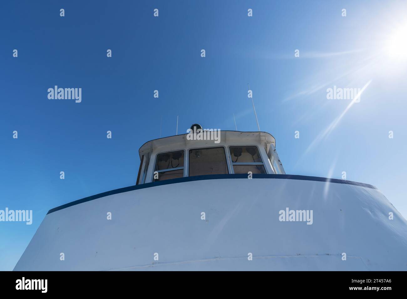 Boat wheelhouse ship hi-res stock photography and images - Alamy