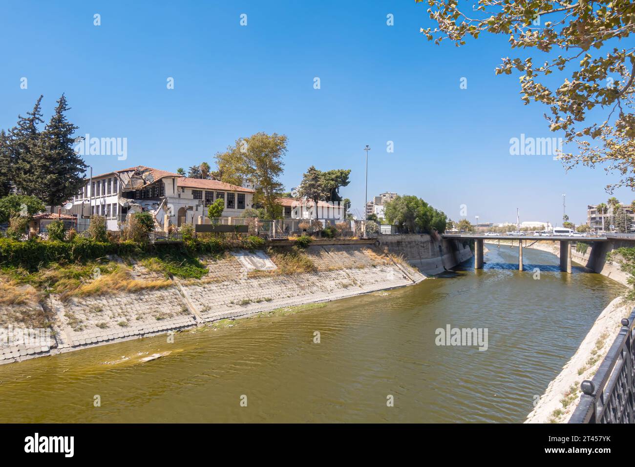 Orontes River and dams in Antakya Hatay Turkey Stock Photo - Alamy