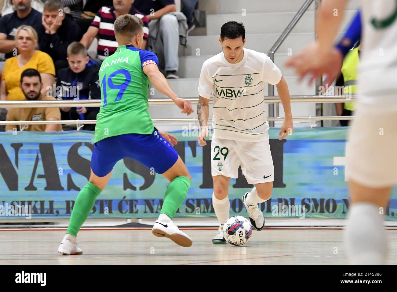 Omis, Croatia. 28th Oct, 2023. Alex Merlim during UEFA Futsal Champions ...