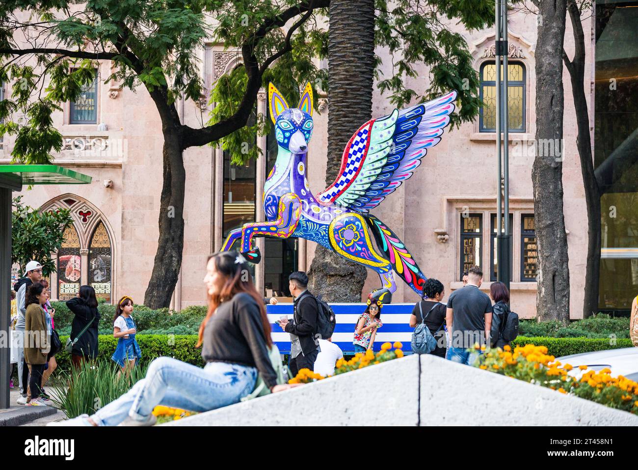 Mexico City, Mexico - October 21, 2023. Alebrijes parade - "Desfile de ...