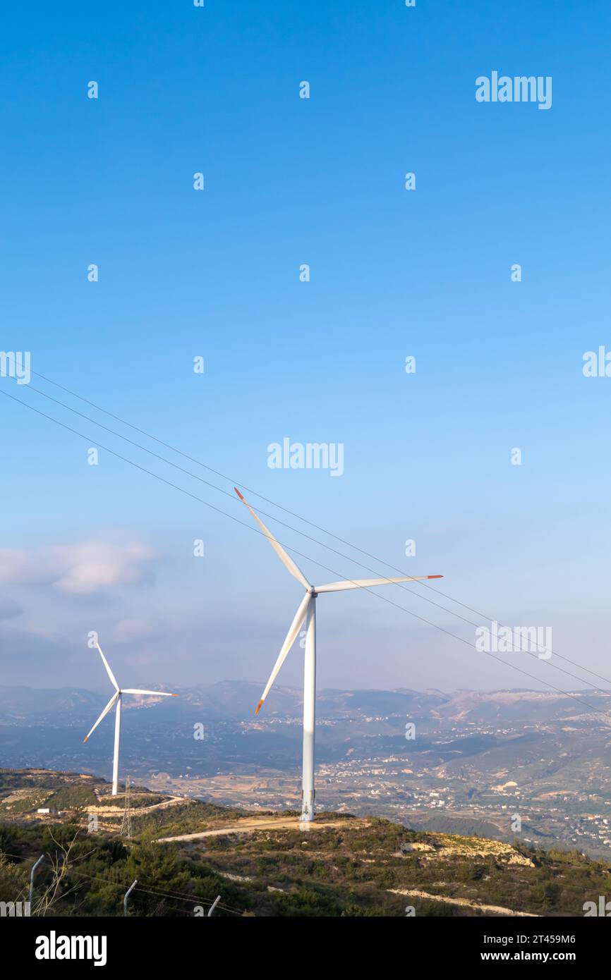 Wind Turbine in Hatay Turkey Stock Photo - Alamy