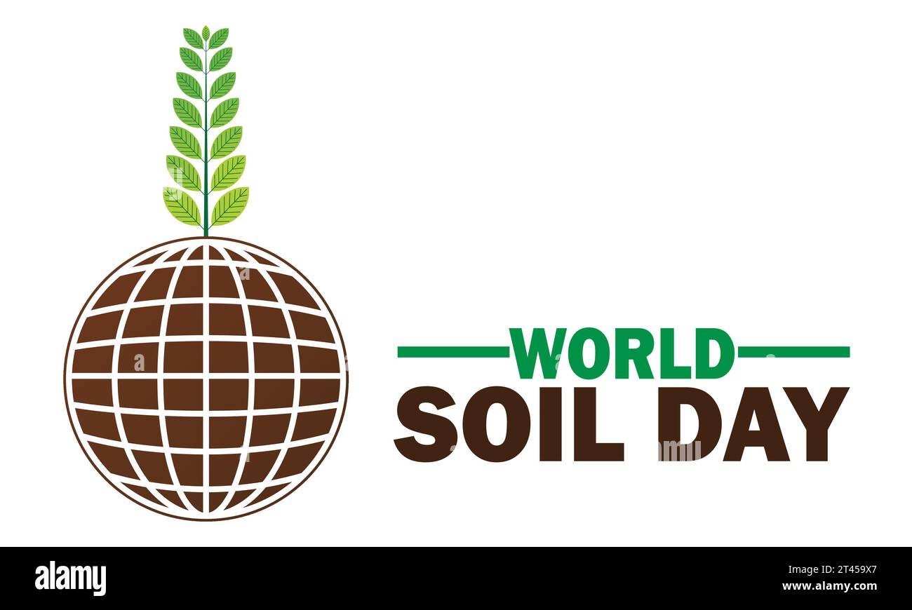 World Soil Day. Save the Earth Concept. Vector Illustration. Design ...