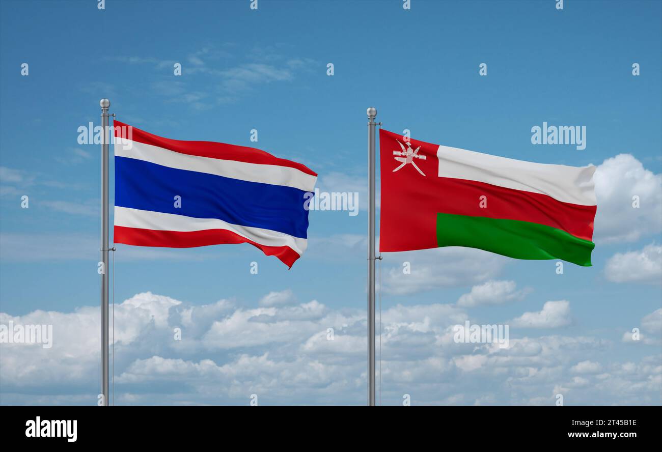 Oman thailand flag hi-res stock photography and images - Alamy