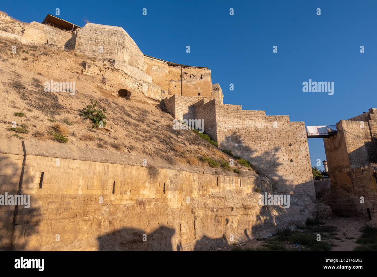 Gaziantep castle in the aftermath of 2023 Turkey Earthquake Stock Photo ...