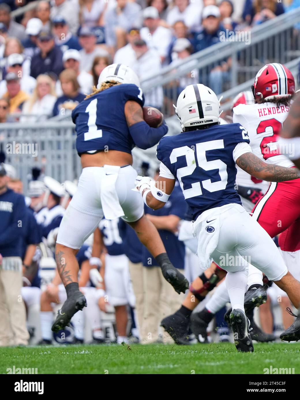 UNIVERSITY PARK, PA - OCTOBER 28: Penn State Nittany Lions Safety ...