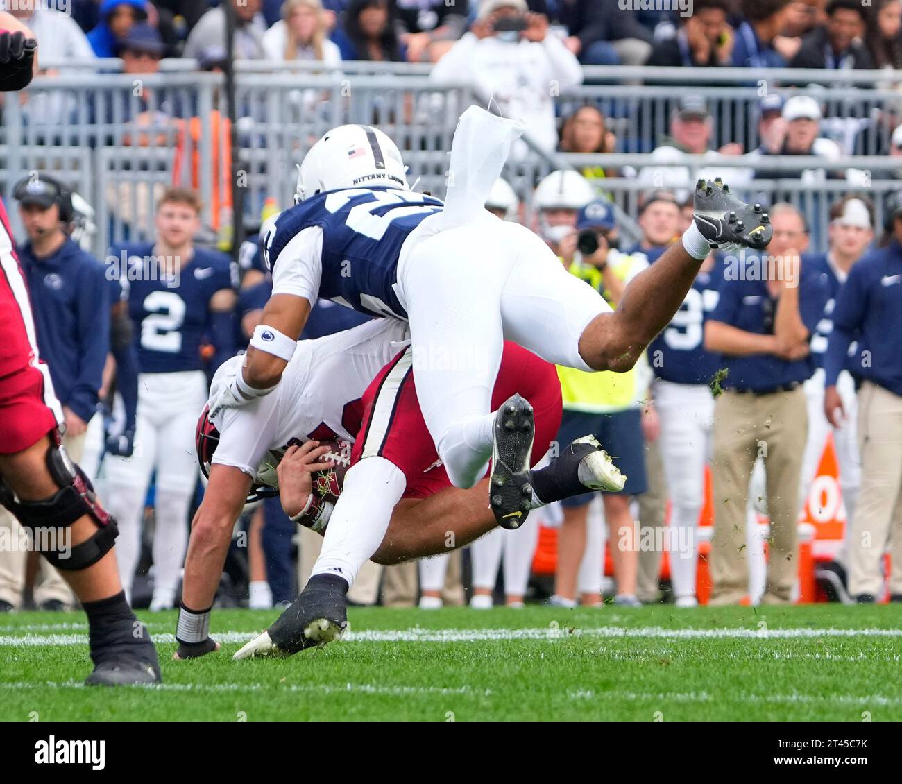UNIVERSITY PARK, PA - OCTOBER 28: Penn State Nittany Lions Cornerback ...