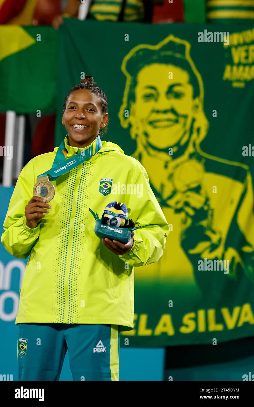 Santiago, Chile. 28th Oct, 2023. LOPES SILVA Rafaela from Brazil ...