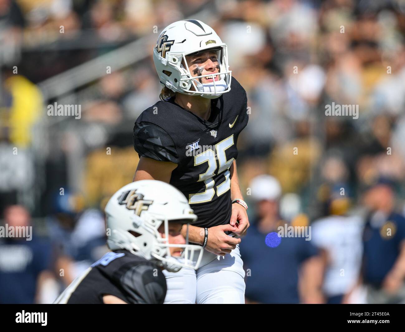 Orlando, USA. 28th Oct, 2023. October 28, 2023: UCF place kicker Colton ...
