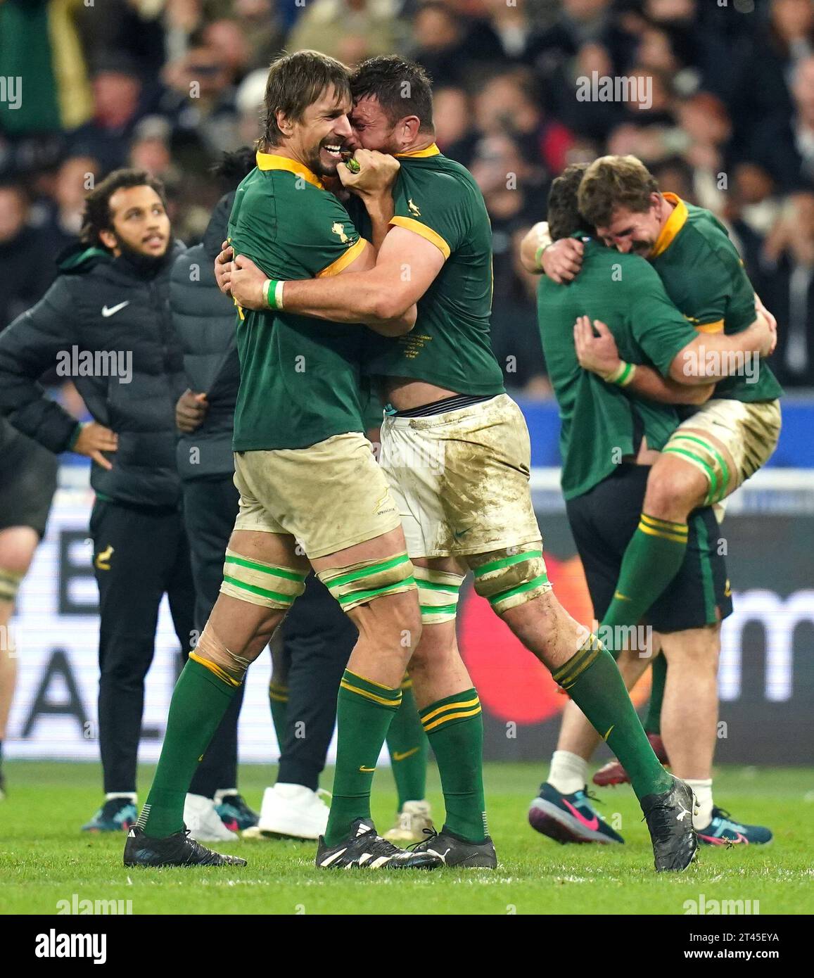 South Africa's Eben Etzebeth and South Africa's Jean Kleyn (right ...
