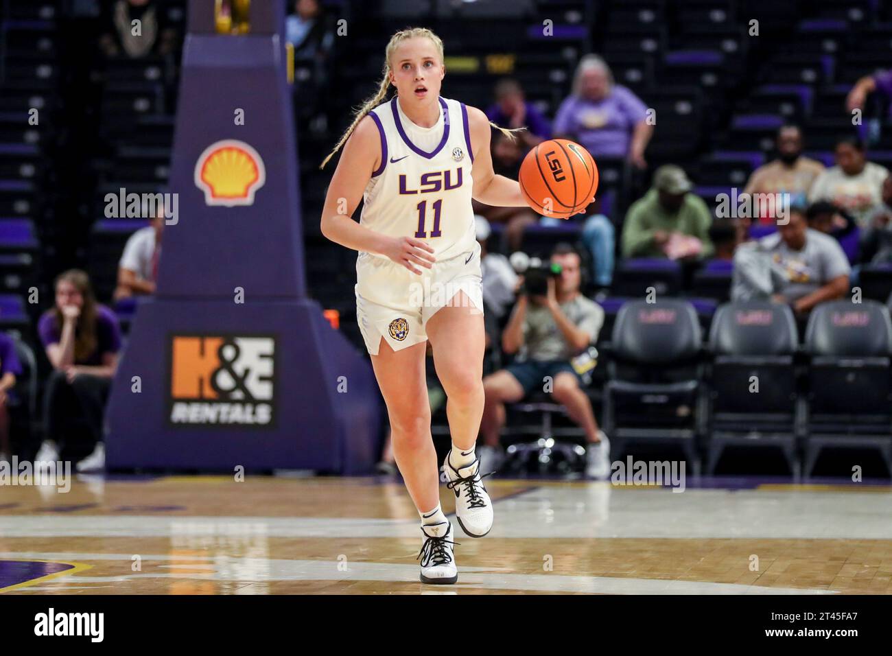 Baton Rouge, LA, USA. 26th Oct, 2023. LSU's Hailey Van Lith (11 ...