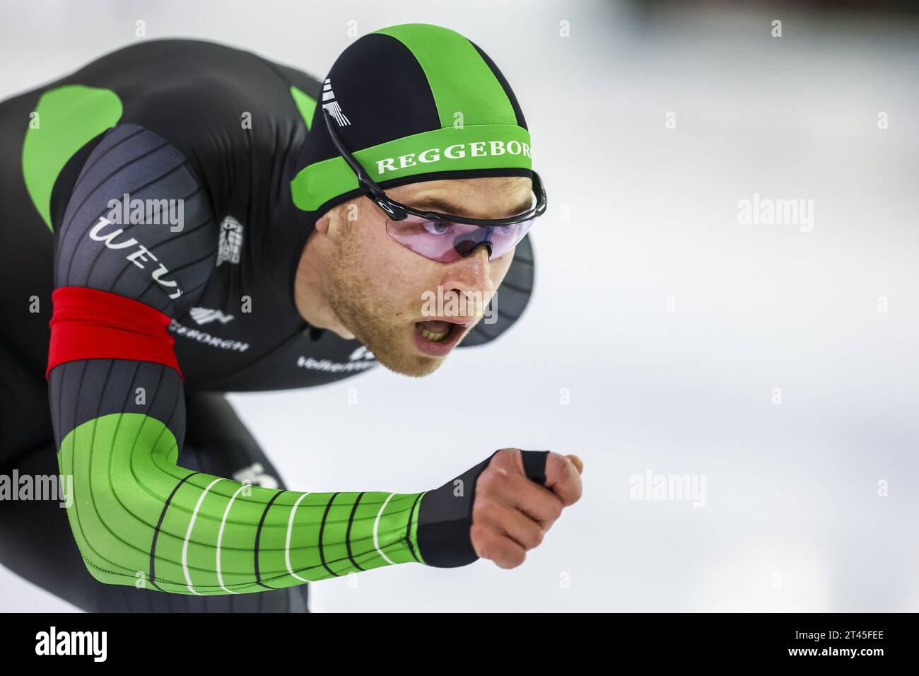 HEERENVEEN - Louis Hollaar during the 1500m men in the Thialf ice ...