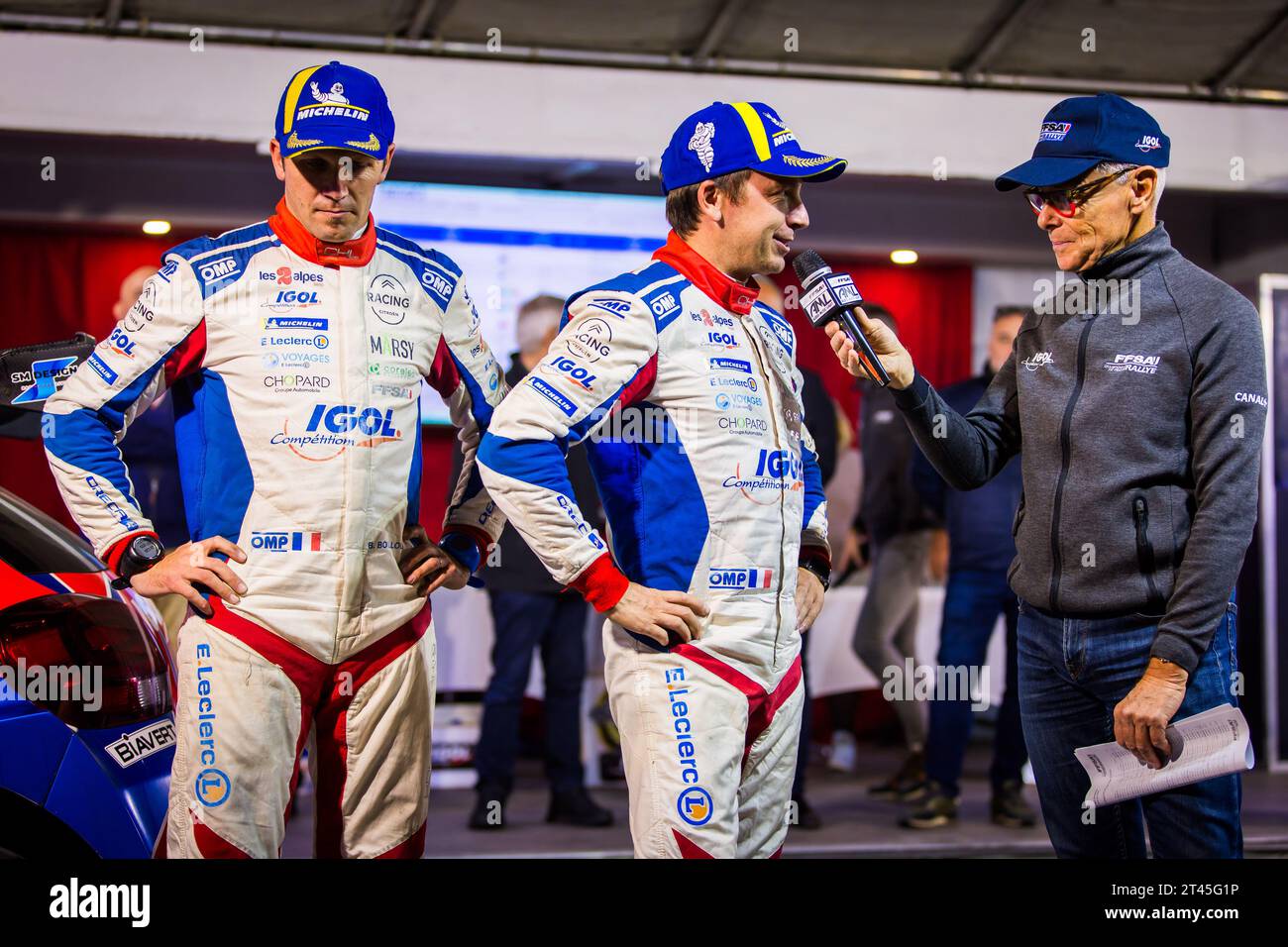 Montpellier, France. 28th Oct, 2023. BONATO Yoann, BOULLOUD Benjamin ...