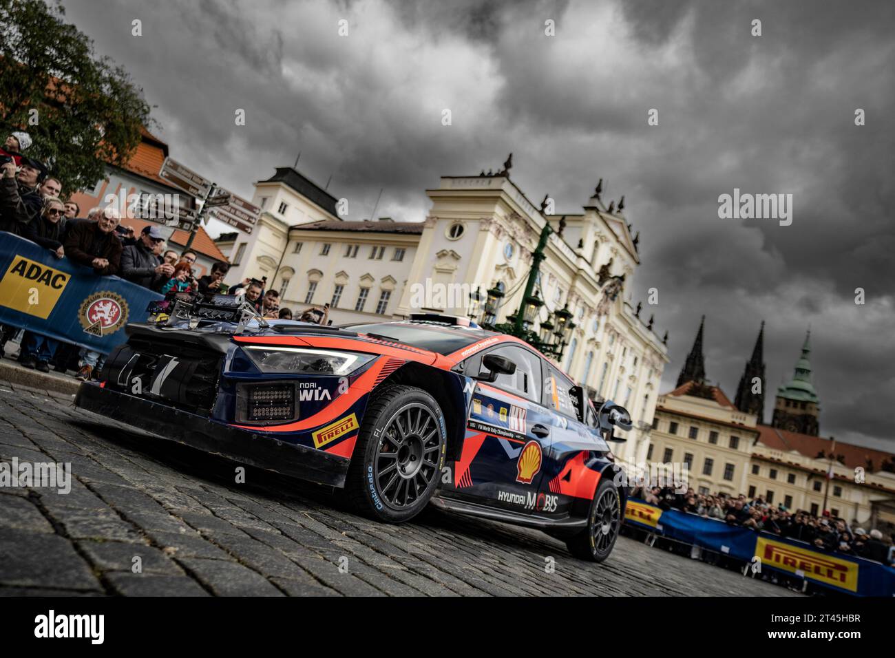 Prague, Germany. 26th Oct, 2023., During, Fia World Rally Championship ...