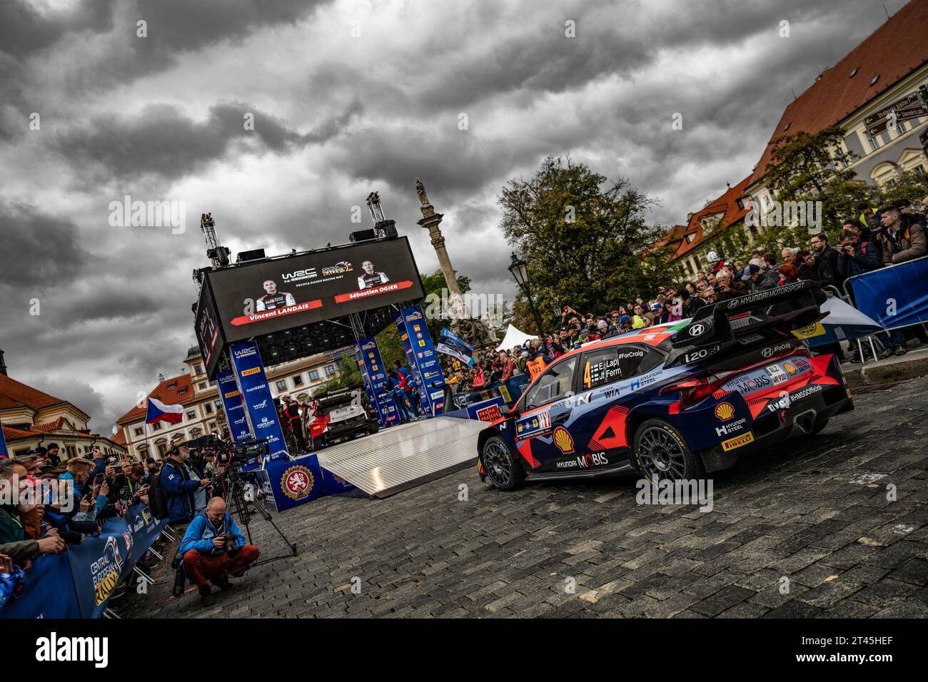 Prague, Germany. 26th Oct, 2023. The Driver Esapekka Lappi (Fin) and ...