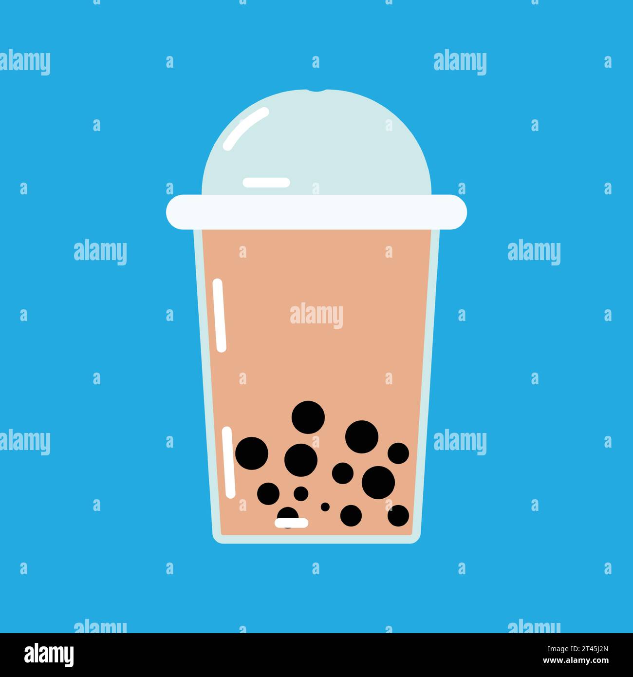 Smoothie froth background Stock Vector Images - Alamy