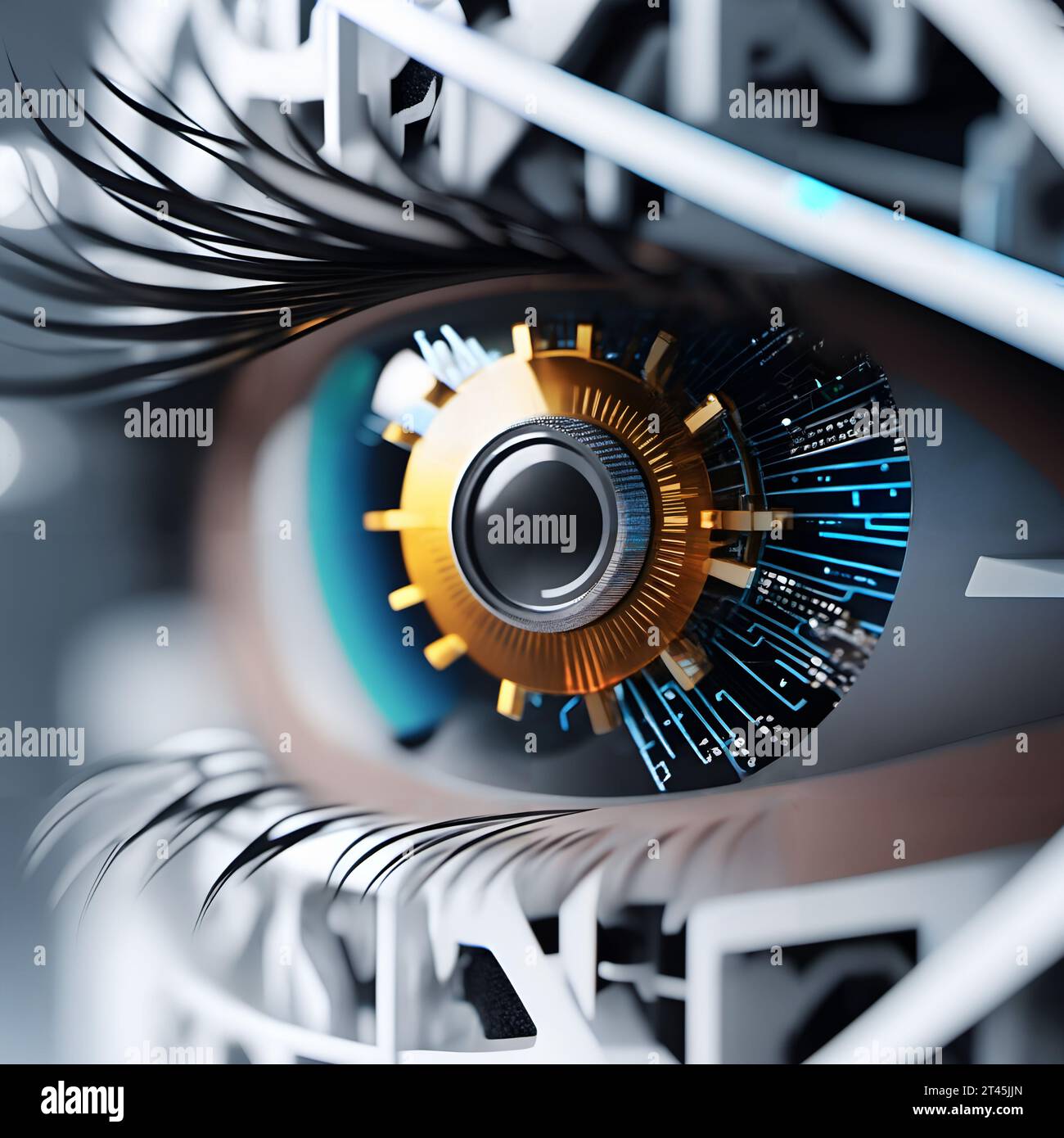 Robotic eye vision hi-res stock photography and images - Alamy