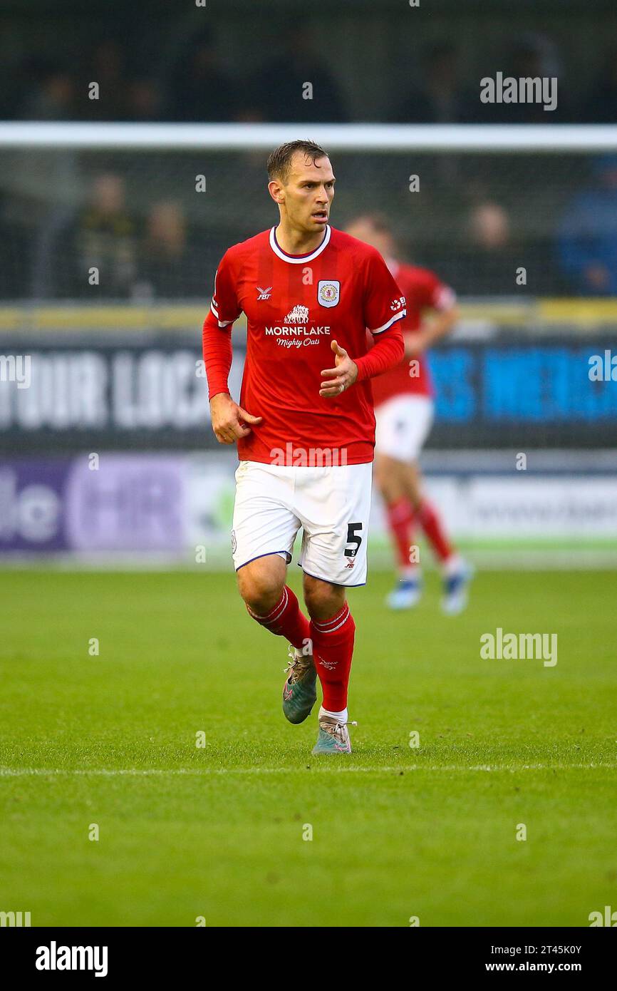 The EnviroVent Stadium, Harrogate, England - 28th October 2023 Mickey ...
