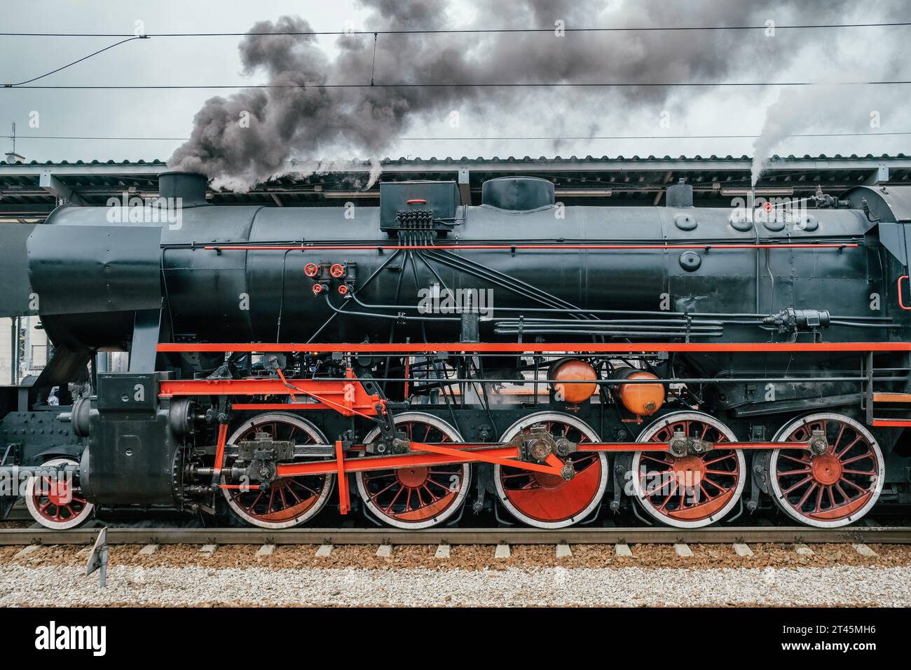 Vintage steam locomotive hi-res stock photography and images - Alamy