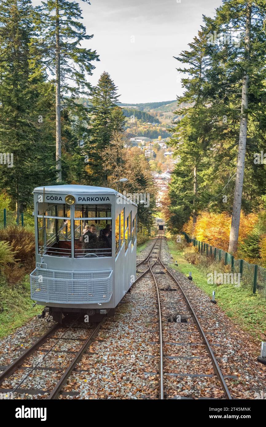 Funicular railway in spa hi-res stock photography and images - Alamy