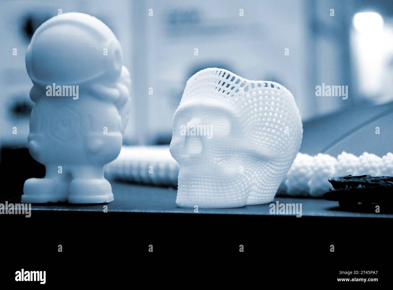 3d printed medical skull hi-res stock photography and images - Alamy