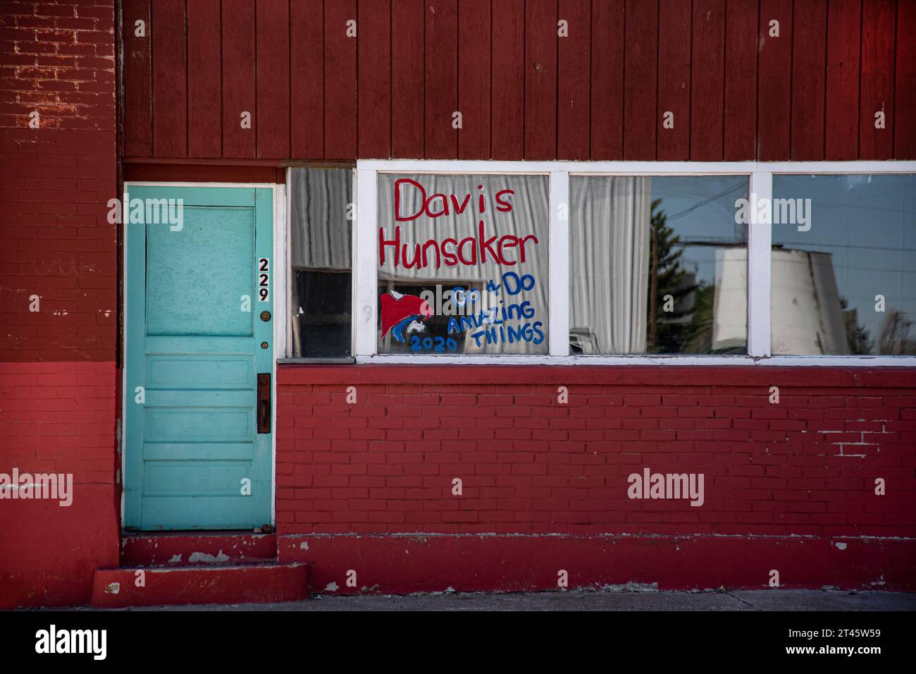 Store Front on Main Street, Filer, Idaho Stock Photo - Alamy