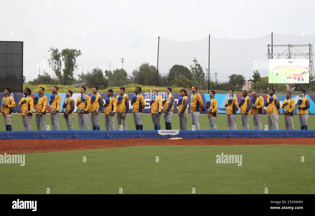 Santiago, Chile, USA. 28th Oct, 2023. SANTIAGO (CHL), 10/28/2023 ...